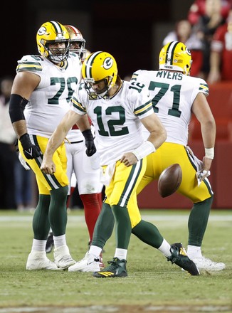 Green Bay Packers Quarterback Aaron Rodgers Editorial Stock Photo ...