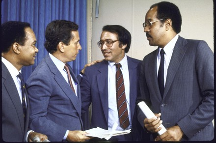 Reps Walter E Fauntroy Stephen Solarz Editorial Stock Photo - Stock ...