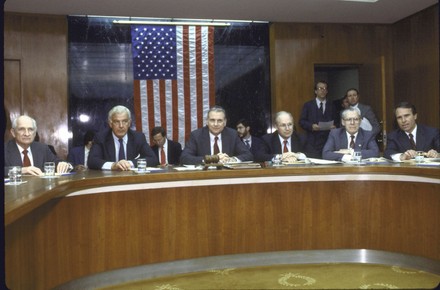 Reps James Courter William Broomfield Richard Editorial Stock Photo ...