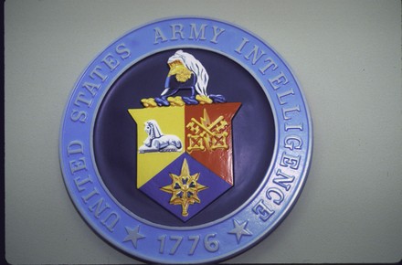 United States Army Intelligence Seal Hanging Editorial Stock Photo ...