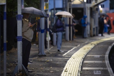 Greenwich Wet Weather, London, UK - 27 Sep 2021 Stock Pictures ...