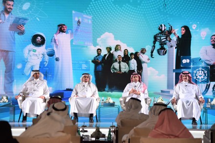 Saudi Ministers Attend Meeting About Newly Editorial Stock Photo ...