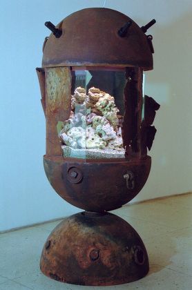 Aquarium Made Sea Mine By Designer Editorial Stock Photo - Stock Image ...