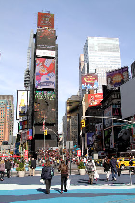 Advertising Signs Times Square New York Editorial Stock Photo - Stock ...