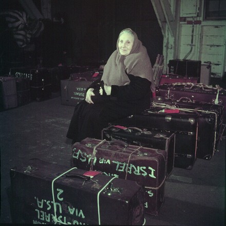 Portrait Old Jewish Woman Sitting Amongst Editorial Stock Photo - Stock ...