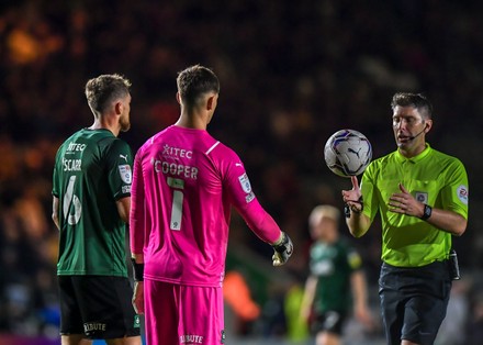 Plymouth Argyle Goalkeeper Michael Cooper 1 Editorial Stock Photo ...