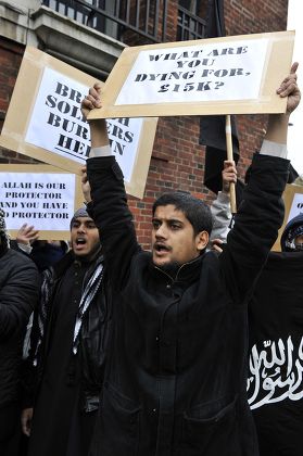 Muslim Demonstrators Editorial Stock Photo - Stock Image | Shutterstock
