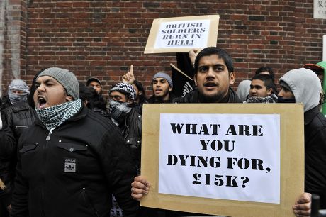 Muslim Demonstrators Editorial Stock Photo - Stock Image | Shutterstock