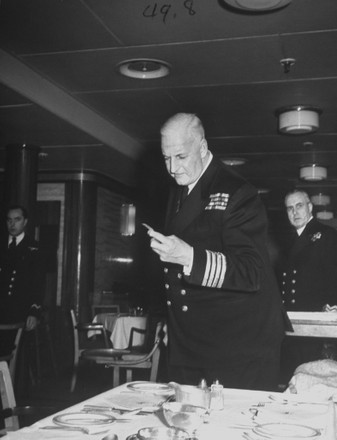 Captain Charles Musgrave Ford Inspecting Silver Editorial Stock Photo ...
