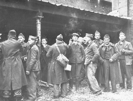 French Pows Recaptured By Advance Elements Editorial Stock Photo ...