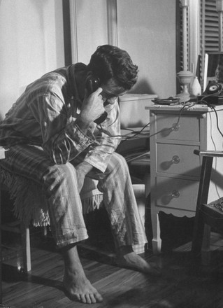 Doctor Taking Late Call Requesting He Editorial Stock Photo - Stock ...