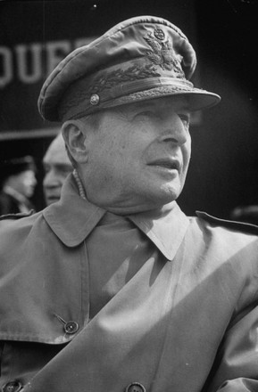 Gen Douglas Macarthur Making Public Appearance Editorial Stock Photo ...