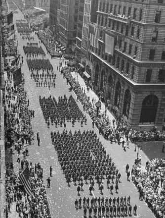 Columns Us Soldiers Marching Independence Day Editorial Stock Photo ...