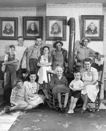 Four Generations Farmers This Ozark Family Editorial Stock Photo ...