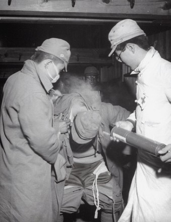 Delousing Ddt Repatriation Camp Editorial Stock Photo - Stock Image ...