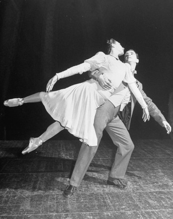 Nora Kaye Antony Tudor Dancing Duet Editorial Stock Photo - Stock Image ...