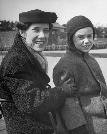 Mrs Douglas Macarthur Son Arthur Attending Editorial Stock Photo ...