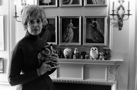 Opera Singer Beverly Sills Holding Figurine Editorial Stock Photo ...