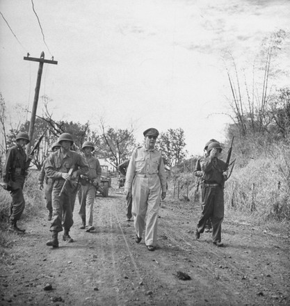 American General Douglas Macarthur Taking Tour Editorial Stock Photo ...