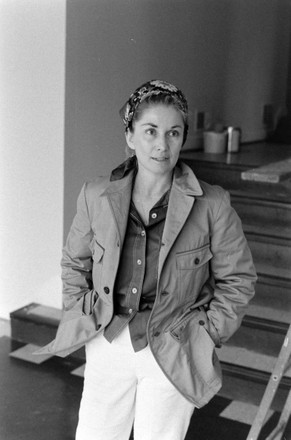 Scott Carpenters Wife Rene Carpenter Sitting Editorial Stock Photo ...