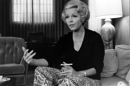Actress Lana Turner L Talking Husband Editorial Stock Photo - Stock ...