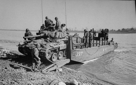 American Navy Lcm Landing Craft Being Editorial Stock Photo - Stock ...