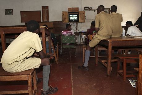 Pupils Watch Television Common Room Prince Editorial Stock Photo ...