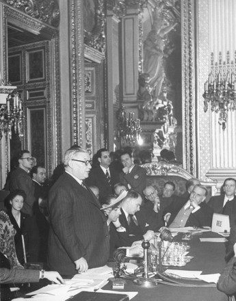 Ernest Bevin Attending Sixteen Nation Marshall Editorial Stock Photo ...