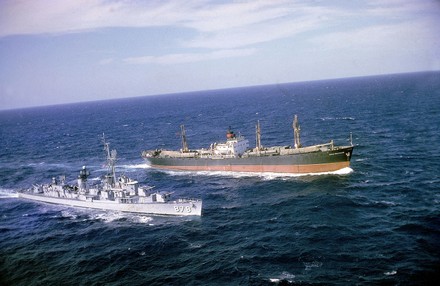 Us Navy Picket Ship Vesole Intercepting Editorial Stock Photo - Stock ...