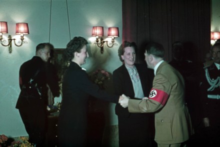 Military Demonstration Hitlers 50th Birthday Celebration Editorial ...