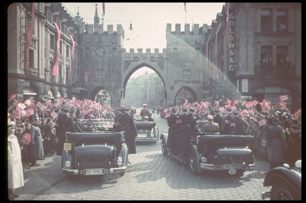 Hitlers Triumphal Tour Through Munich After Editorial Stock Photo ...