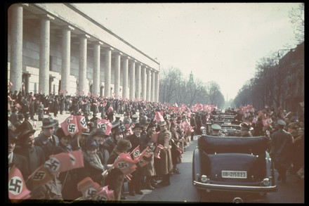 Hitlers Triumphal Tour Through Munich After Editorial Stock Photo ...