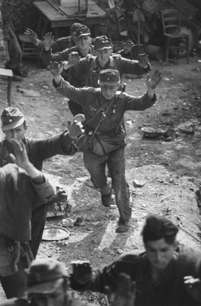 8 German soldiers surrender arms Stock Pictures, Editorial Images and ...