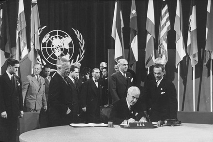 Us Delegate United Nations Charter Conference Editorial Stock Photo ...