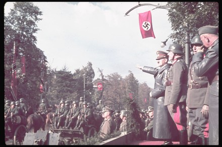 Hitler L Viewing Victory Parade Warsaw Editorial Stock Photo - Stock ...