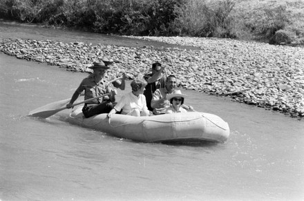 People Riding Inflatable Boat Lady Bird Editorial Stock Photo - Stock ...