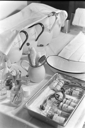 Medical Equipment Displaying Bellevue Psychiatric Hospital Editorial ...