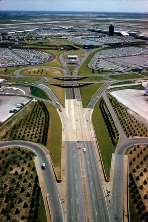 Aerial View Van Wyck Expressway Entering Editorial Stock Photo - Stock ...