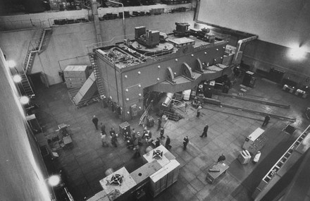 Control Room Cyclotrons Nuclear Research Institute Editorial Stock ...