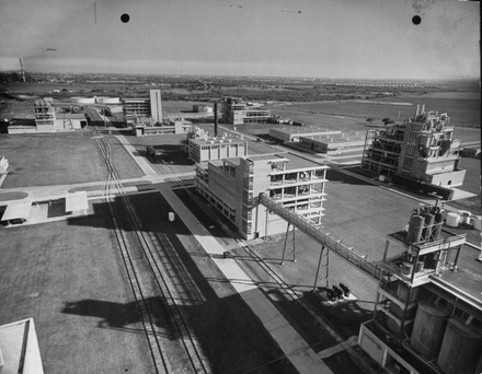Corn Processing Refinery Plant Built Without Editorial Stock Photo ...