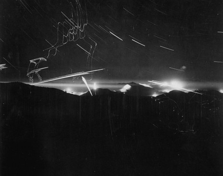 View Tracer Bullets During Battle Night Editorial Stock Photo - Stock ...