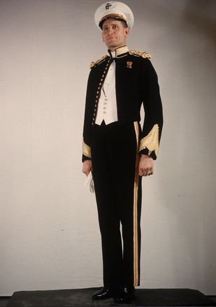 Us Marine Lieutenant Colonel Wearing Formal Editorial Stock Photo ...