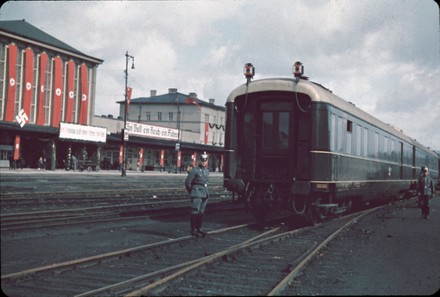 Hitlers Special Train During Austrian Campaign Editorial Stock Photo ...