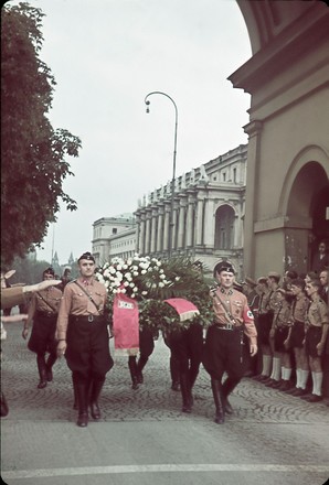Funeral Nskk Leader Adolf Huhnlein Editorial Stock Photo - Stock Image ...