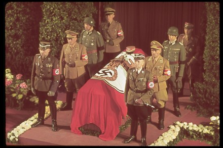 Funeral Nskk Leader Adolf Huhnlein Editorial Stock Photo - Stock Image ...