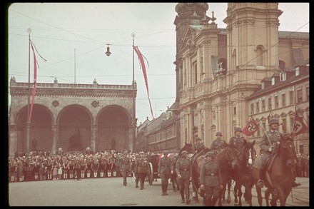 Funeral Nskk Leader Adolf Huhnlein Editorial Stock Photo - Stock Image ...
