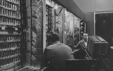 Academy Sciences Computer Center Ussr Editorial Stock Photo - Stock ...