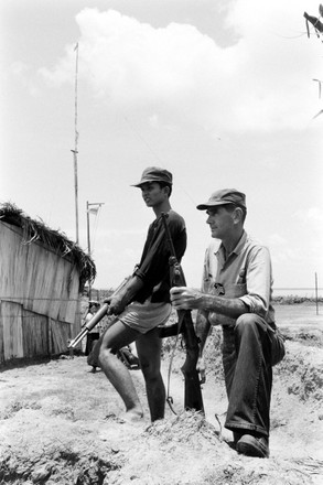 Junk Force Soldiers Sailing Boat Vietnam Editorial Stock Photo - Stock ...