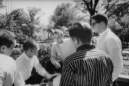 Five College Frat Brothers Wearing Name Editorial Stock Photo - Stock ...