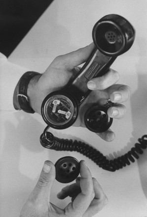 Electronics Expert Showing Telephone Bugging Device Editorial Stock ...